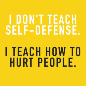 SELF DEFENSE IS A SHAM • PART 1 - Target Focus Training